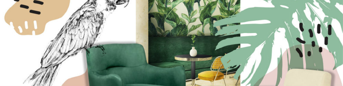 Spring Summer Interior Design Inspirations: Mid-Century Furniture ...
