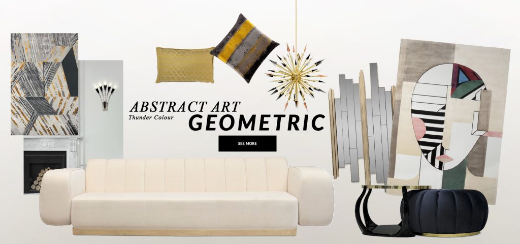 How To Introduce Abstract Art Geometric Into Your Home Decor | Best ...